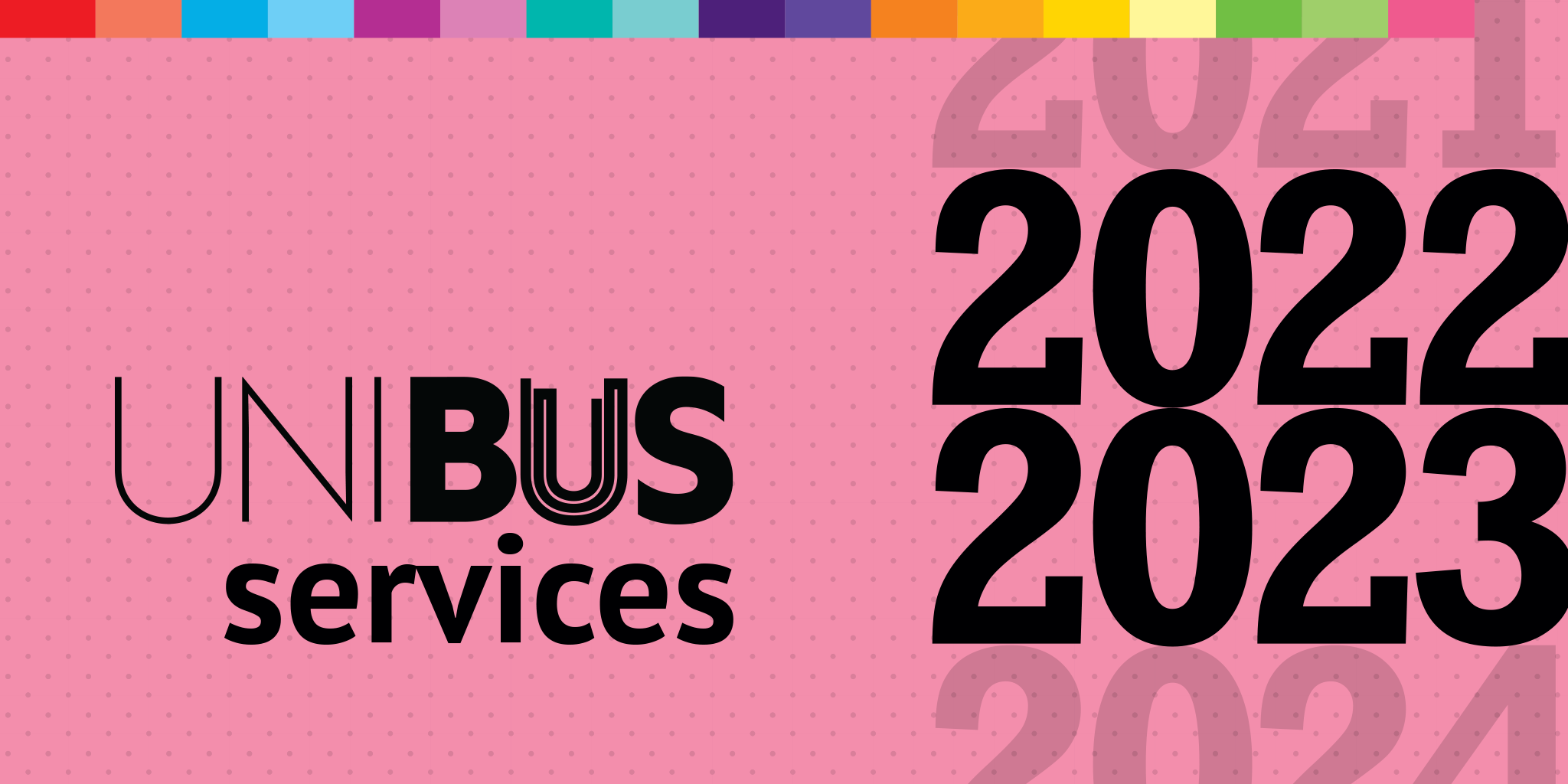 The bus for all with unibus - term timetables for 2022/23 - UNIBUS